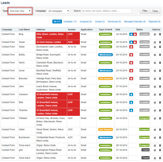 Manage Contact Requests