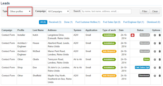 Manage Contact Requests