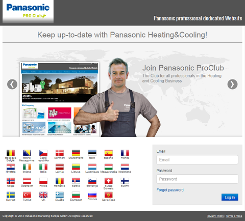 Panasonic ProClub - Online manual